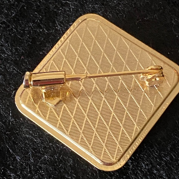 Midas of Toledo Spain | Jewelry | Vintage Damascene Enamel Pin | Poshmark
